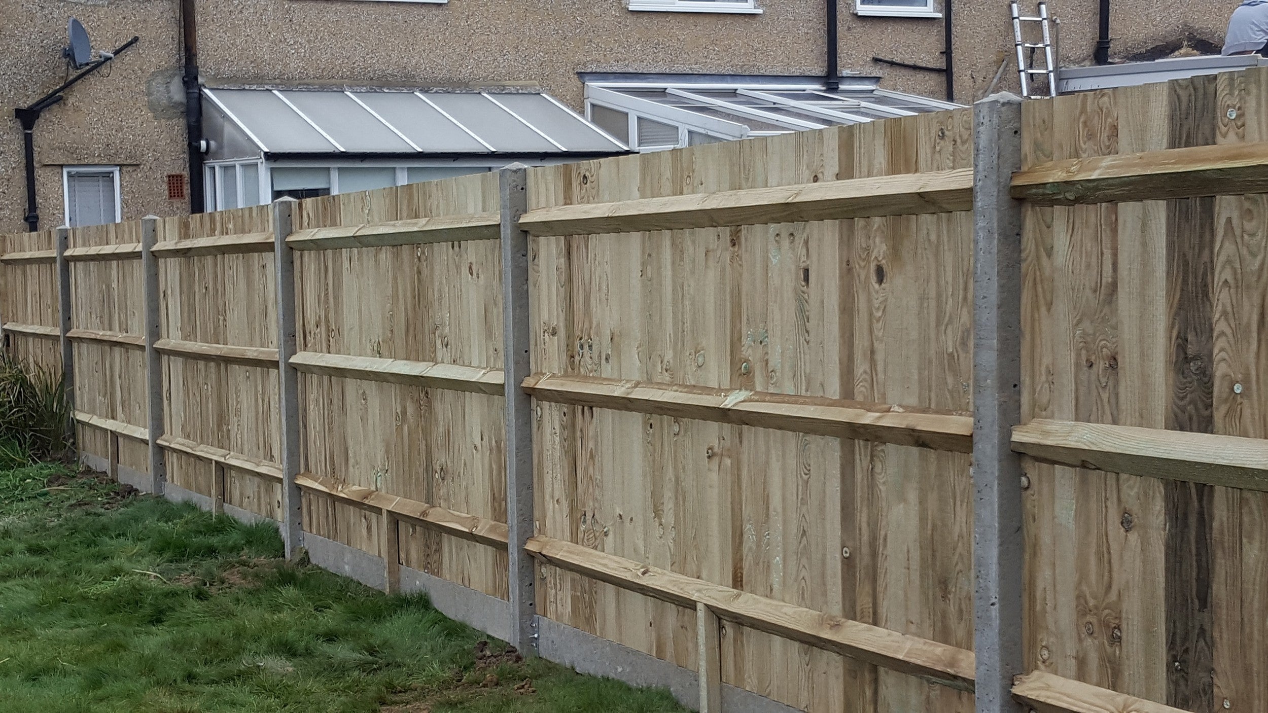 Concrete Closeboard Bay – Stubbs Copse Woodyard LTD